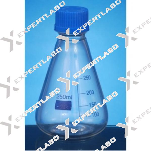 Conical Flask with Teflon Liner Screw Cap
